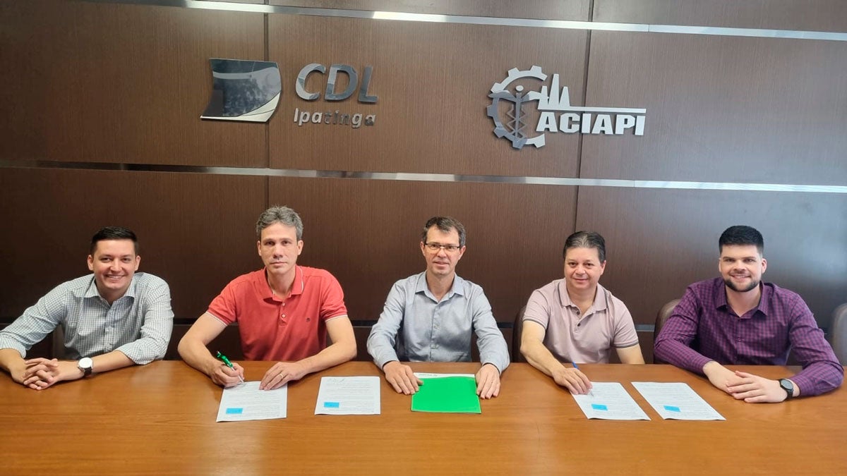 Aciapi e CDL de Ipatinga firmam convênio com Sicredi Ouro Branco que viabiliza taxas de crédito ...
